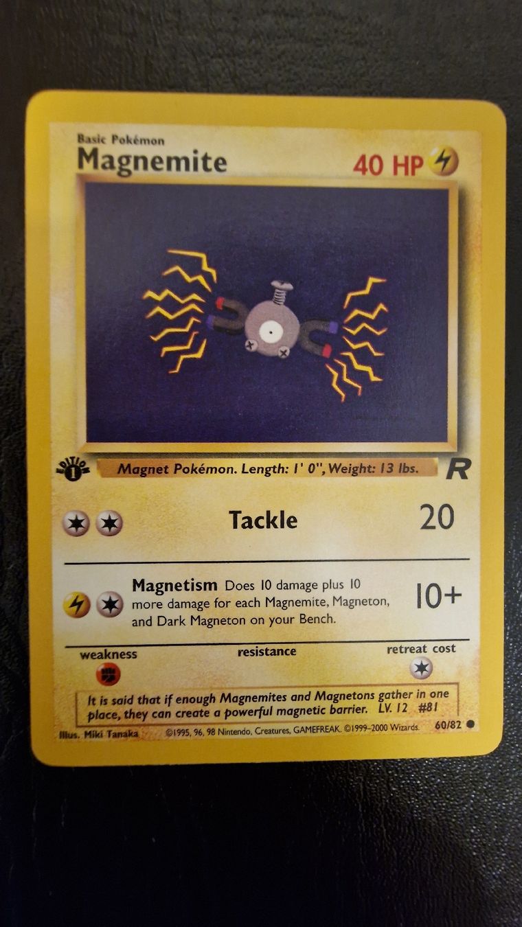 Magnemite (1st Edition) #60 - Pokémon Team Rocket (Gebraucht) in ...