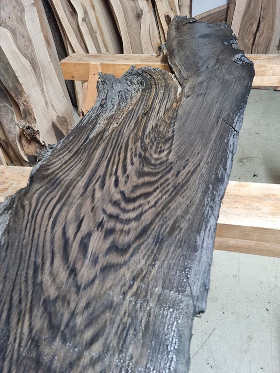 Mooreiche Bretter Unikat bog Oak Edelholz Massivholz Deko (Gebraucht ...