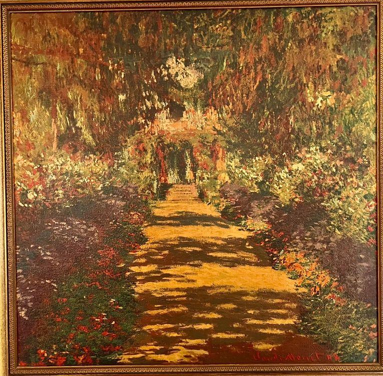Claude Monet Öl auf Leinwand (Gebraucht) in Rutschwil für CHF 86 – mit Lieferung auf Ricardo kaufen