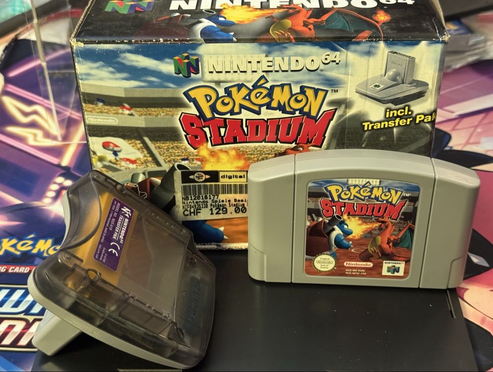 Jeu Pokémon Stadium Nintendo64 - Avec Transfer Pak - | Kaufen auf Ricardo