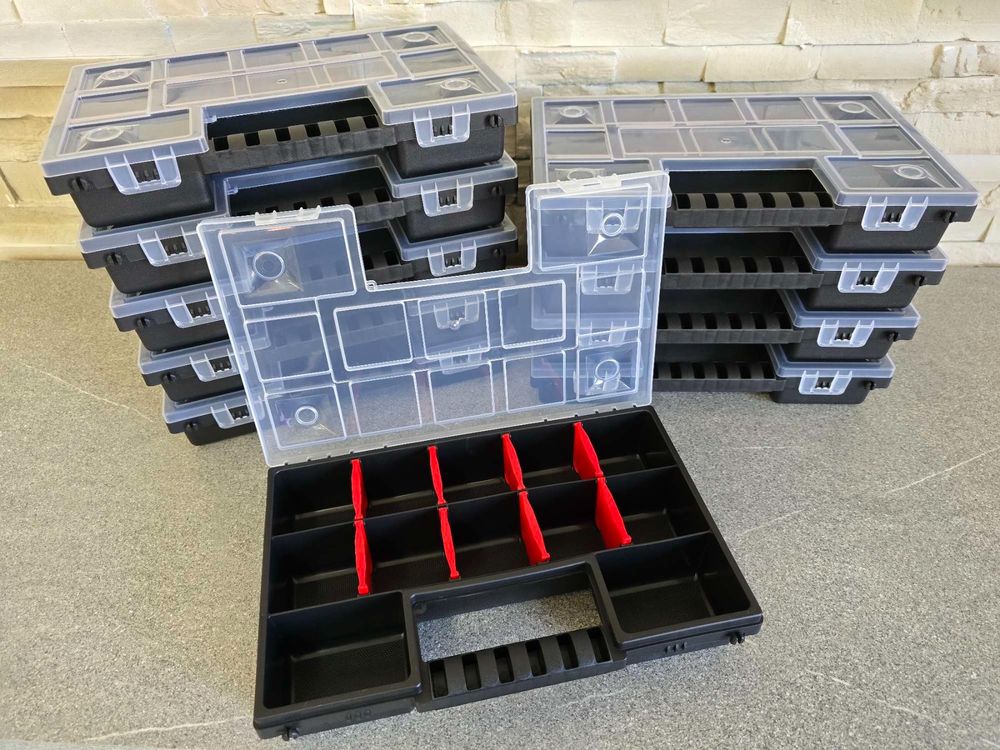 10x Sortimentskasten 287 mm Organizer Kleinteilemagazin (Neu (gemäss ...