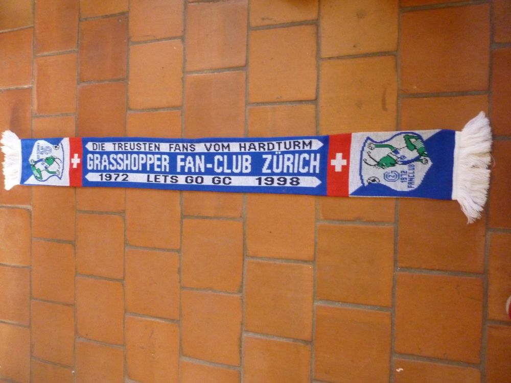 Grasshopper Fan Club Zürich 1998 KULT Schal (Gebraucht) in Beromünster ...