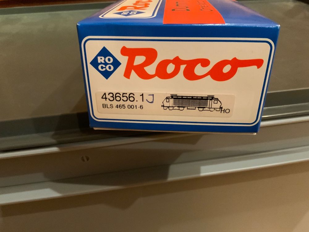 Roco 43656 BLS Re 465 blau, Dummy ohne Motor (Neu (gemäss Beschreibung ...