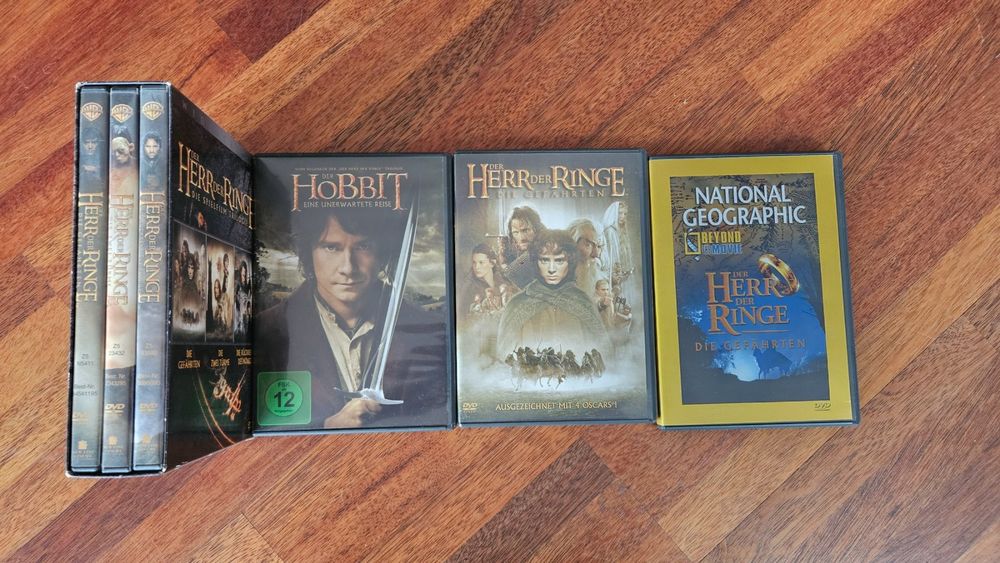 DVD Herr der Ringe Triologie und Hobbit | Kaufen auf Ricardo