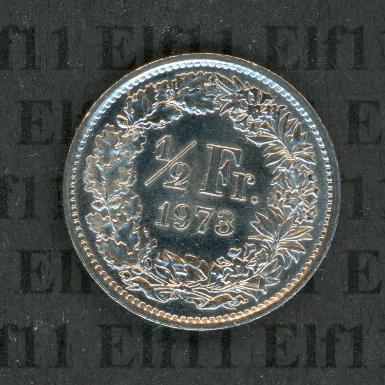 CHF___0.50 1973 stgl * nigelnagelneu! 50 Rappen | Kaufen auf Ricardo