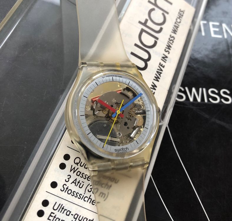 Swatch, GK100, Jelly Fish, 1986, FULL SET (Gebraucht) in für CHF 99 ...