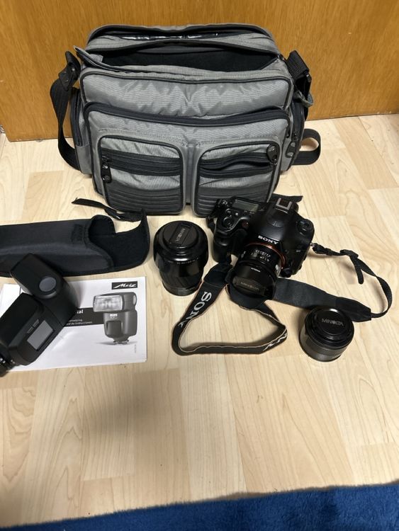 Vollformat Digitalkamera Sony Alpha 99 SET für Profis (Gebraucht) in ...