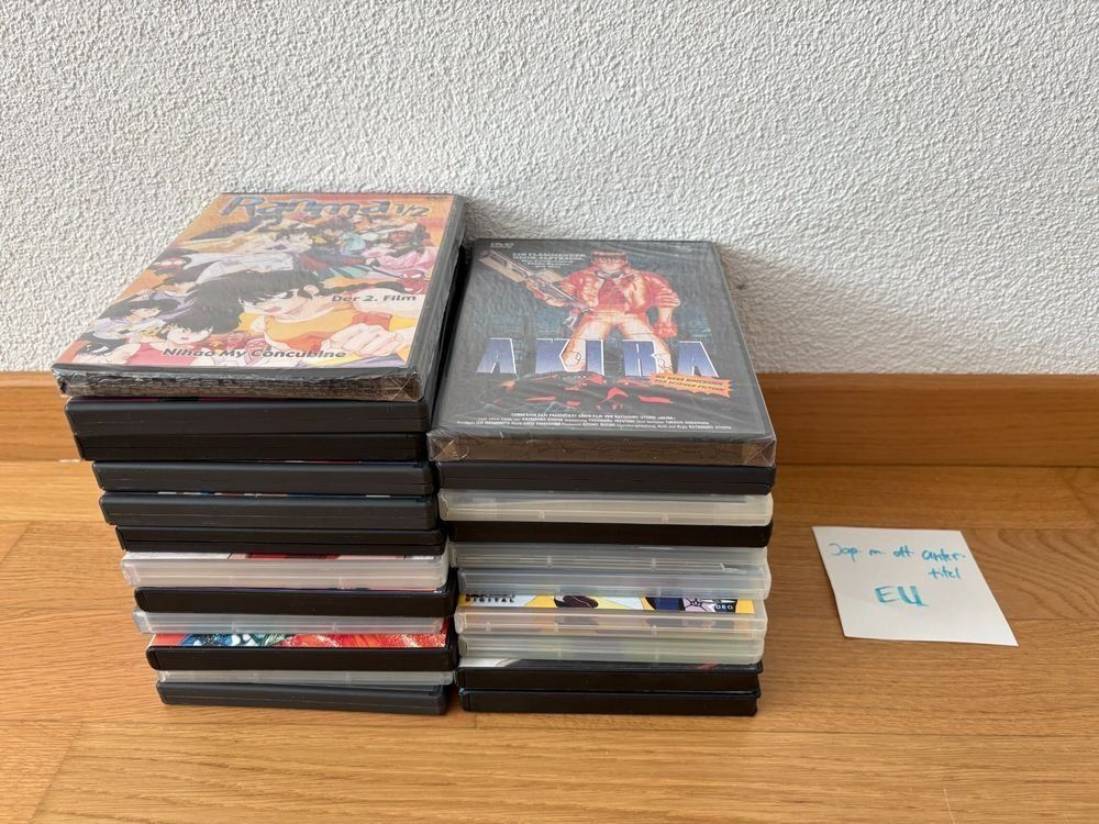 22 Anime DVDs - Deutsch o. dt. Untertitel - OVA (Gebraucht) in Baar für ...