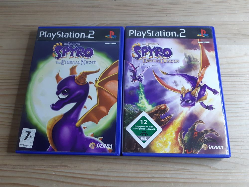The Legend of Spyro Eternal Night + Dawn of the Dragon PS2 (Gebraucht ...