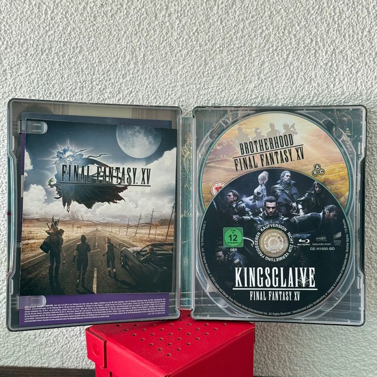 Final Fantasy XV –Kingsglaive Steelbook (2-Disc Blu-ray Set) (Gebraucht ...