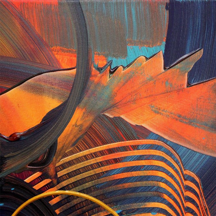 Original von Dieu Gemälde "Swing" Kunst (Neu (gemäss Beschreibung)) in Dresden für CHF 510 – mit ...