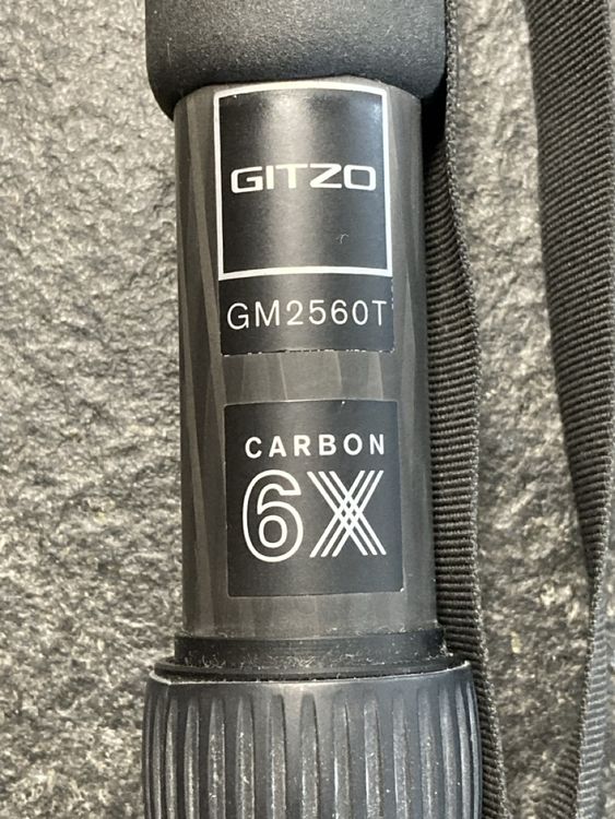 Monopod Gitzo Carbon 6 sections (Gebraucht) in Réchy für CHF 120 – mit Lieferung auf Ricardo kaufen