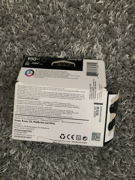 HP 950XL Black Ink Cartridge - New but Open Box (Neu und ...