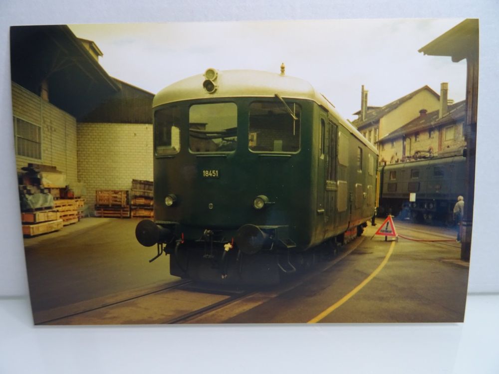 Foto SLM Lokomotiven Ausstellung SBB Bm 4/4 Winterthur 1997 | Kaufen auf Ricardo