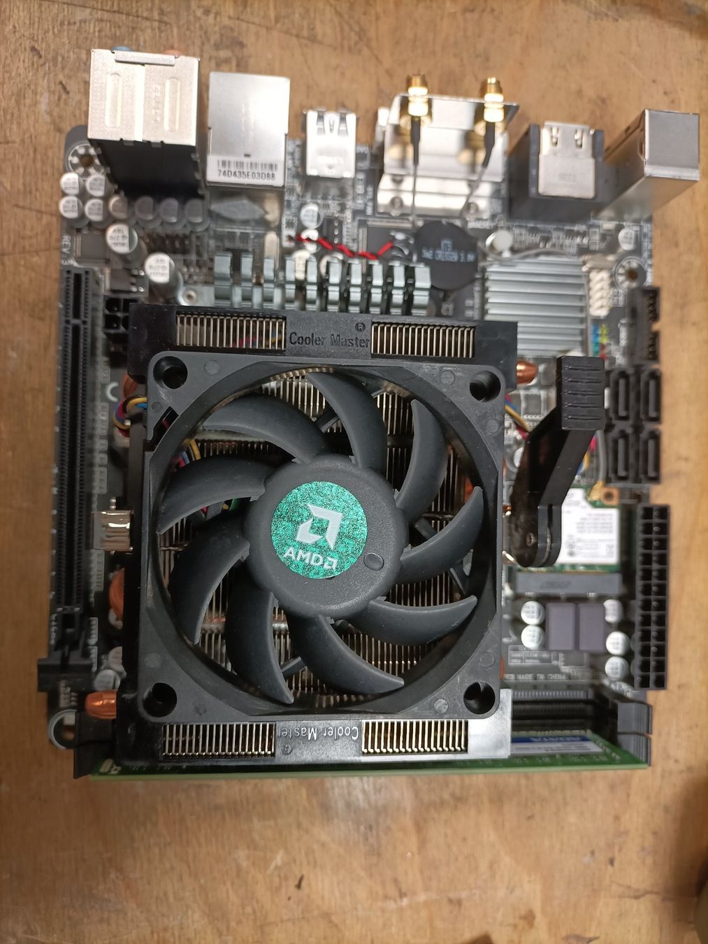 Mini ITX Mainboard mit AMD A10-7850K APU und 8GB RAM (Gebraucht) in ...