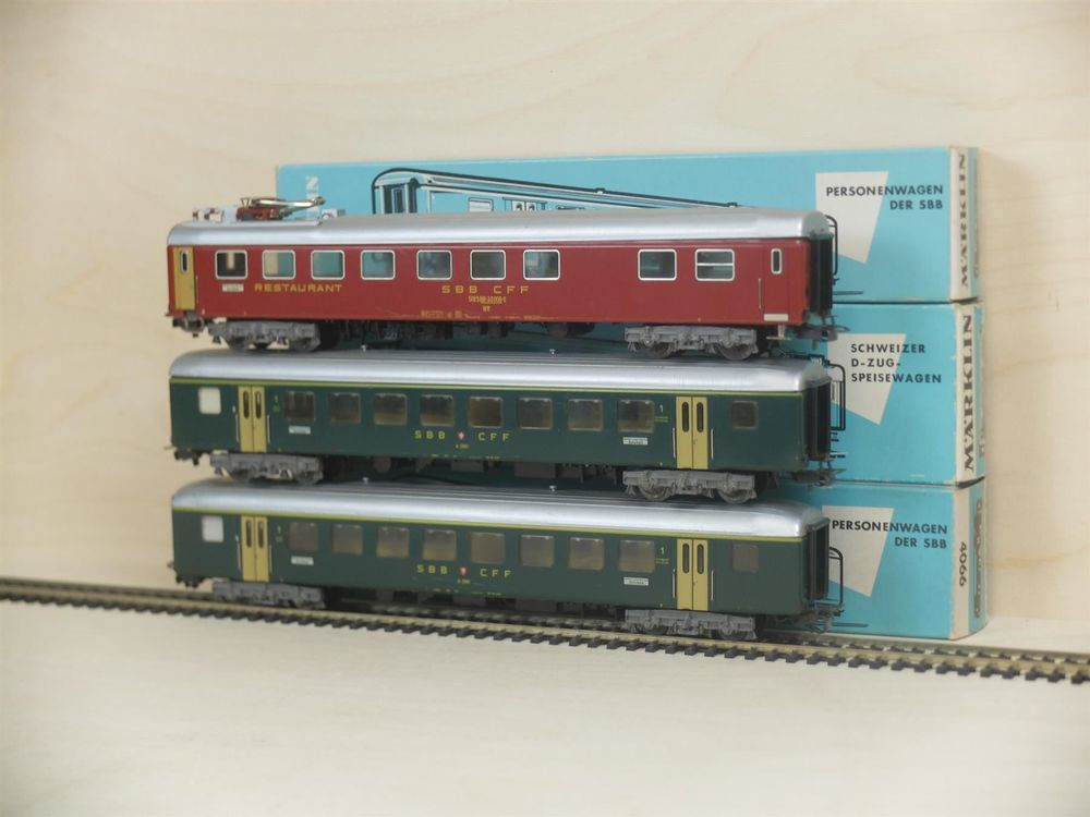Märklin SBB Personenwagen Set - 4066 | Kaufen auf Ricardo
