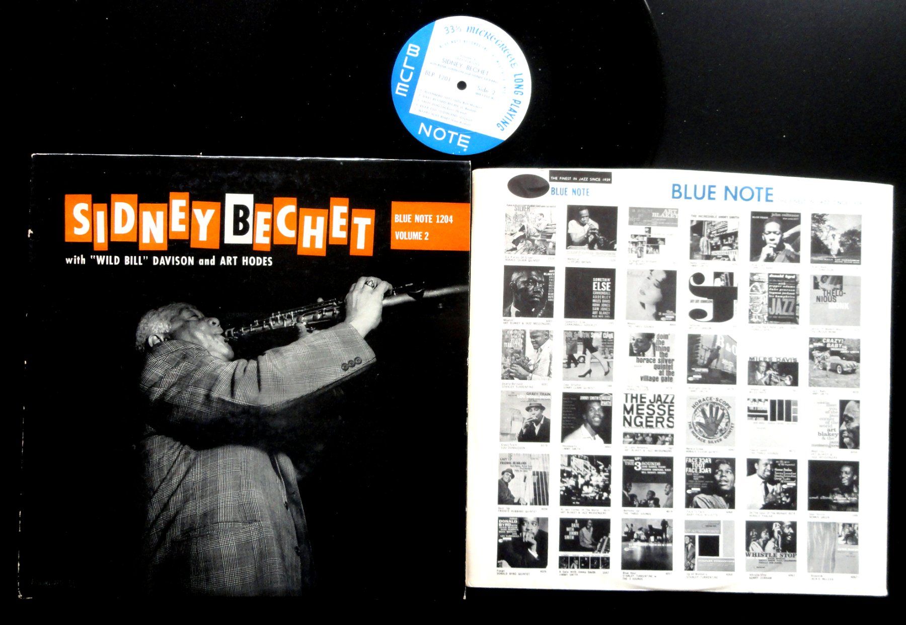 LP SIDNEY BECHET Blue Note BLP 1204 JAZZ 1955 top (Gebraucht) in Kesswil für CHF 10 – nur ...