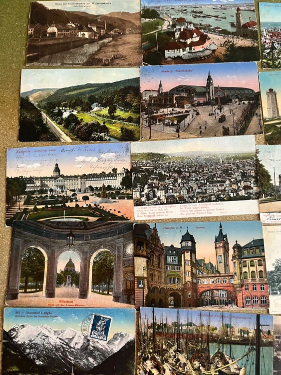 50 schöne alte Ansichtskarten von Alt Deutschland (Gebraucht) in Murgenthal für CHF 10 – mit ...