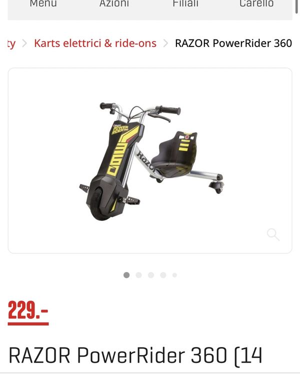 Power Rider 360 Razor (Gebraucht) in Würenlos für CHF 89 – nur Abholung ...
