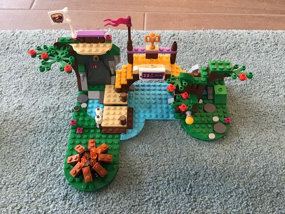 LegoFriends 41121 Abenteuercamp Rafting / 41046 Braunbär Fl. (Gebraucht ...