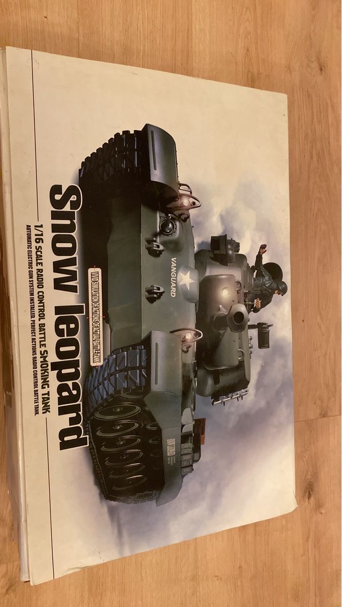 Tank Snow Leopard 1/16 - Contrôle Radio, Fumée et Bataille (D'occasion ...