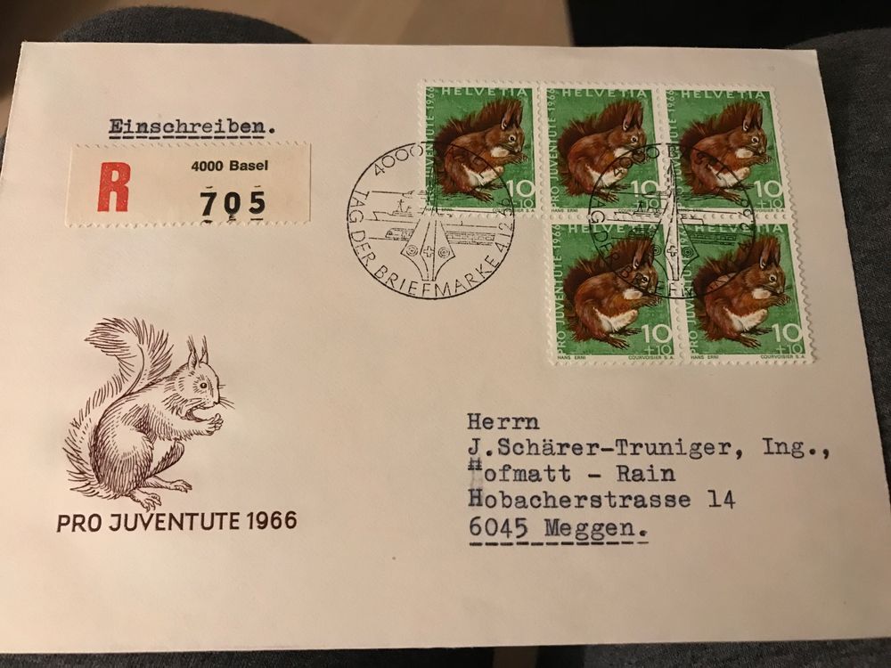Tag der Briefmarke Basel 1966 | Kaufen auf Ricardo