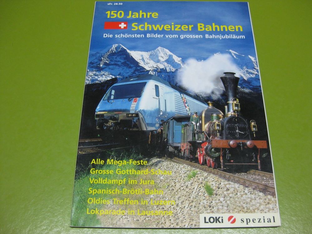 150 Jahre schweizer Bahnen | Kaufen auf Ricardo