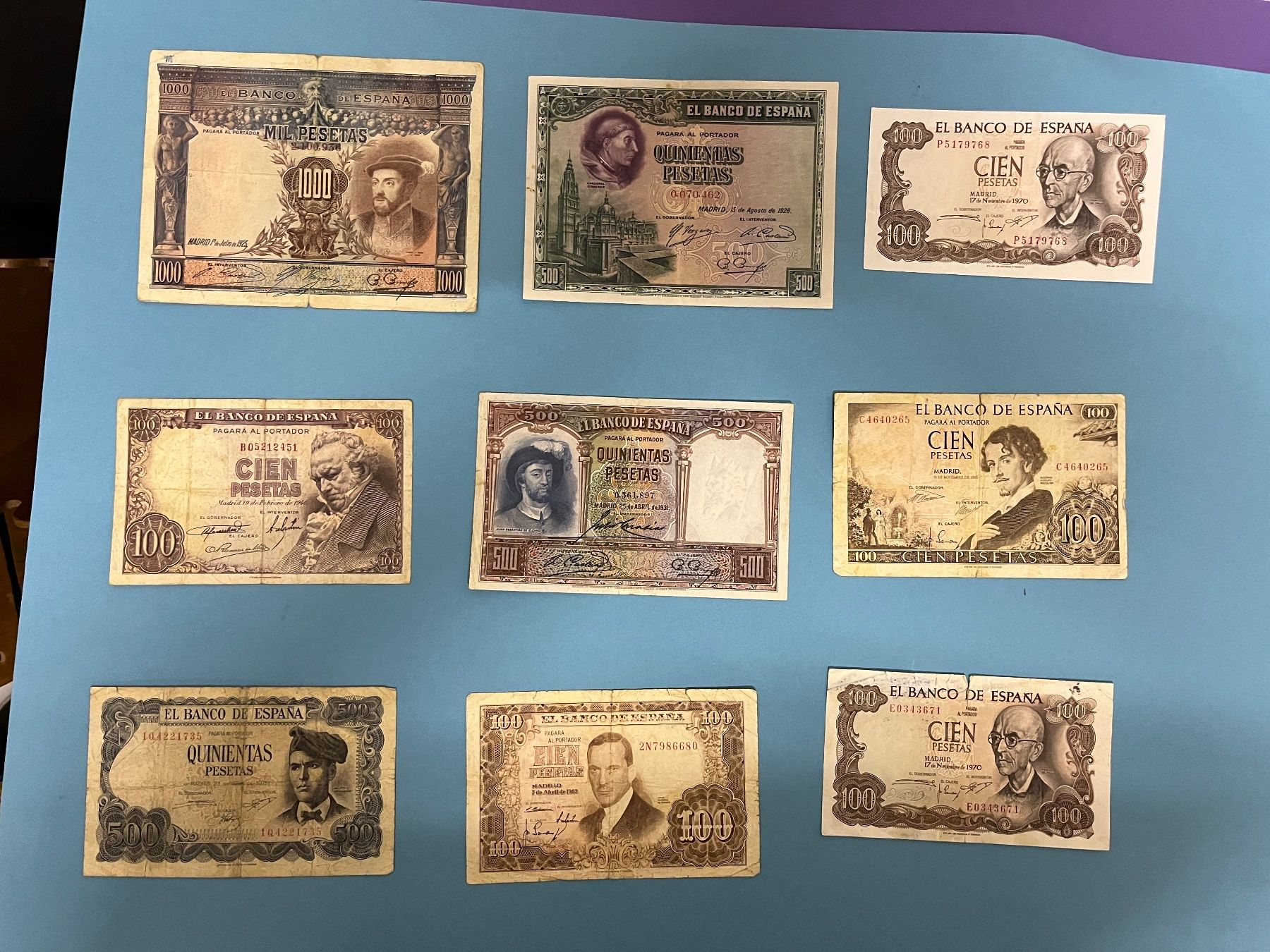 Ancienne billets d’espagne (D'occasion) à lausanne pour CHF 90 – retrait uniquement | Acheter ...