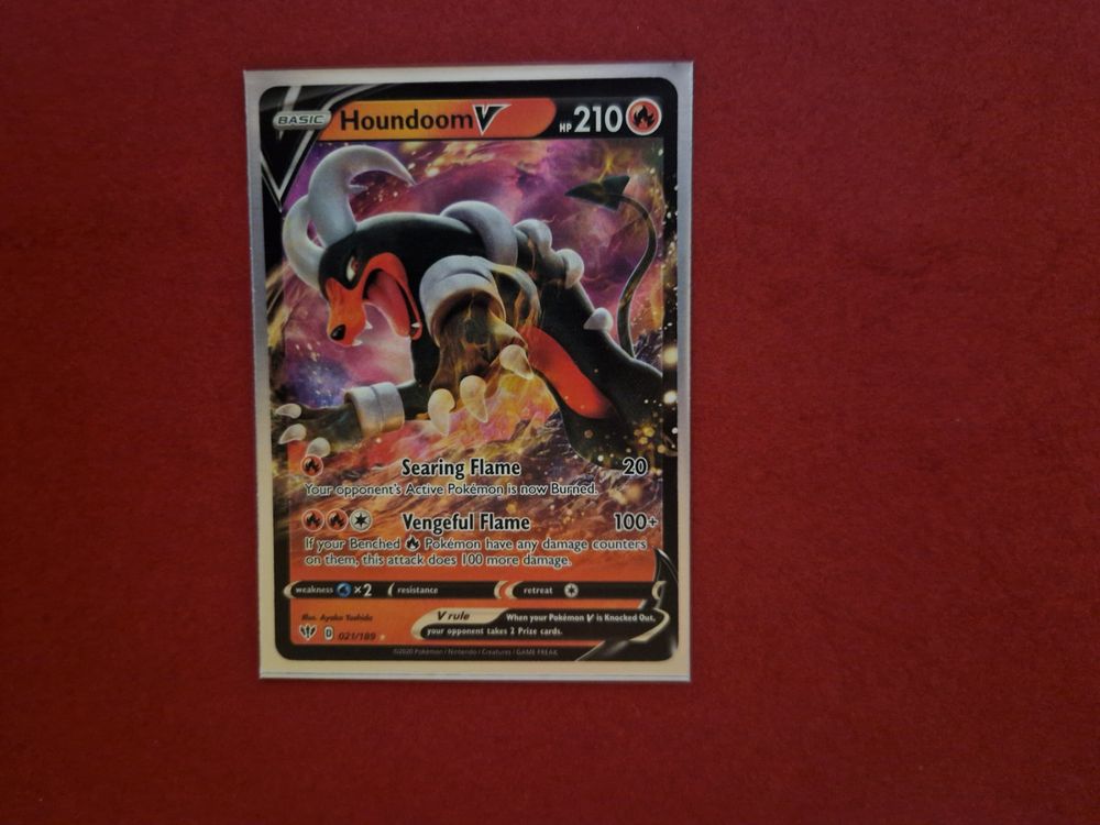 Houndoom V (Gebraucht) in Krauchthal für CHF 1 – mit Lieferung auf ...