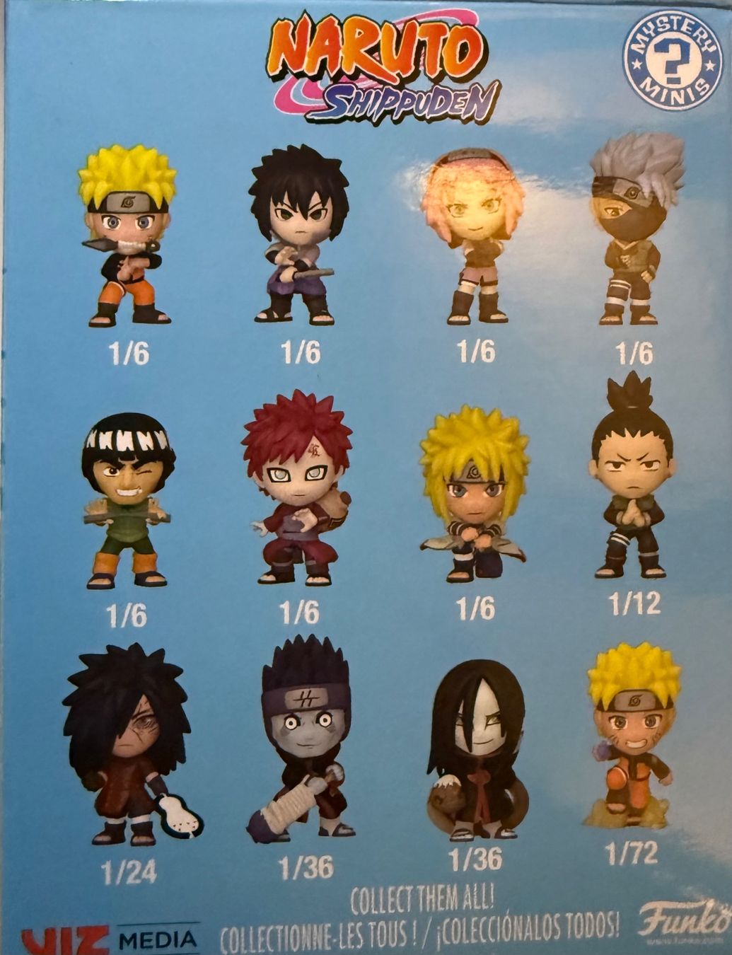 Funko Mystery Mini - Naruto Shippuden - Top Zustand! (Gebraucht) in ...