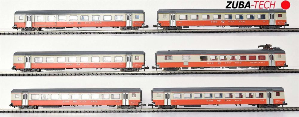 Minitrix 6x Personenwagen EW III SBB N (Gebraucht) in St. Gallen für CHF 54 – mit Lieferung auf ...