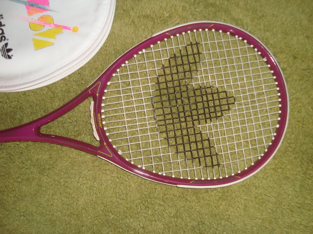 vintage 80iger years adidas Squash Racket GSR150 Graph.Boron (Neu ...