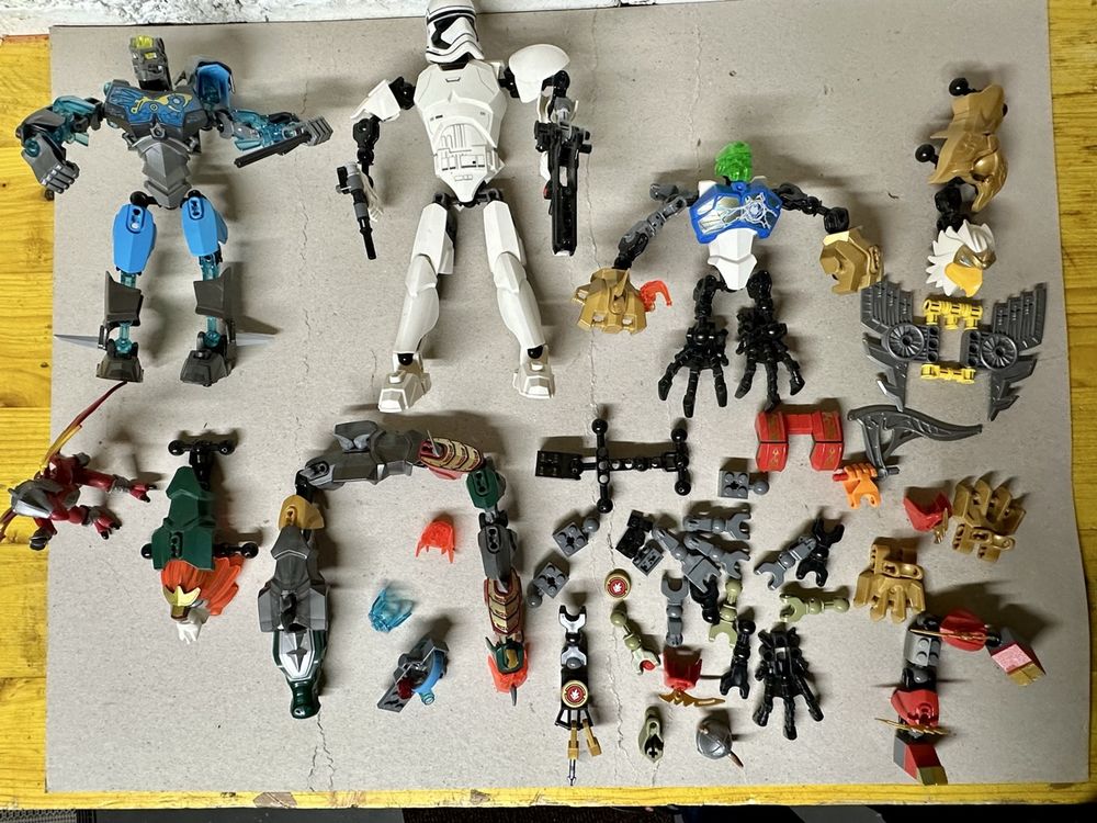 LEGO Mix: Bionicle, Star Wars, Knights - Viele Teile! (Gebraucht) in ...