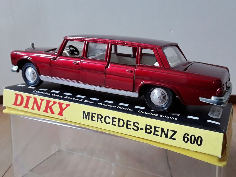 Dinky Toys No. 128 Mercedes Benz 600 - OVP / Hammer!!! (Gebraucht) in ...