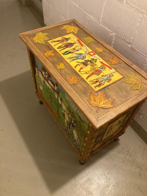 Magnifique bahut fait main entièrement ancienne env.60 ans | Kaufen auf ...