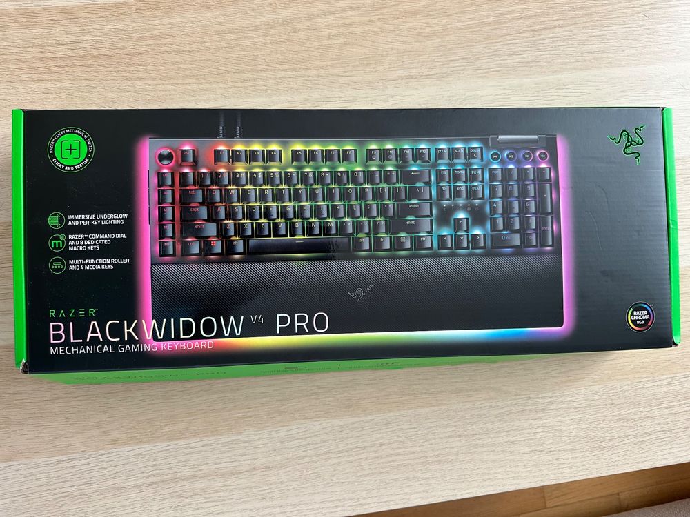 Razer Black Widow V4 PRO (Neu und originalverpackt) in Horgen für CHF ...