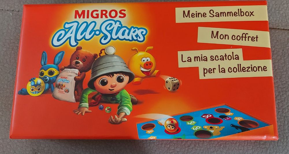 Migros All-Stars Sammelbox mit Murmeln - Komplett! (Gebraucht) in ...