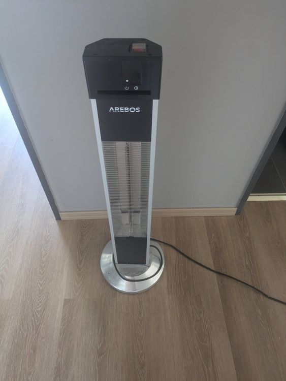 AREBOS Electric Patio Heater, Standing Heater | Kaufen auf Ricardo