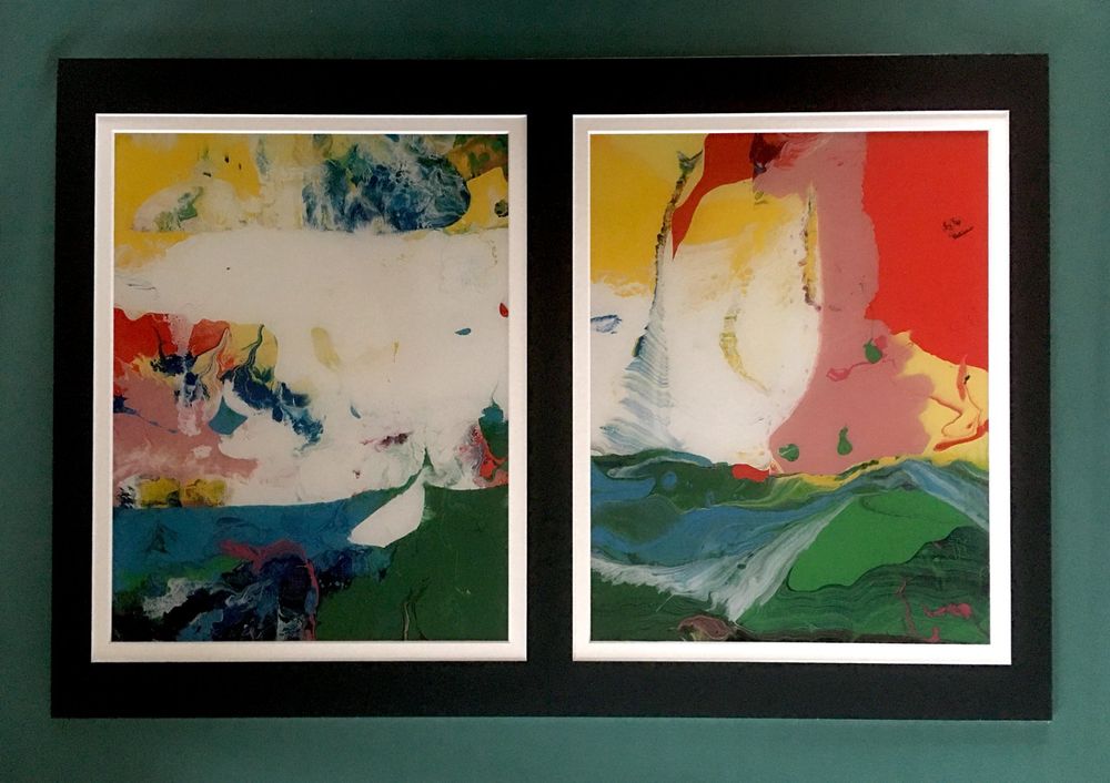 Gerhard Richter «Sindbad» 2 LIMITIERTE FARB-SIEBDRUCKE (Gebraucht) in Nennigkofen für CHF 229 ...