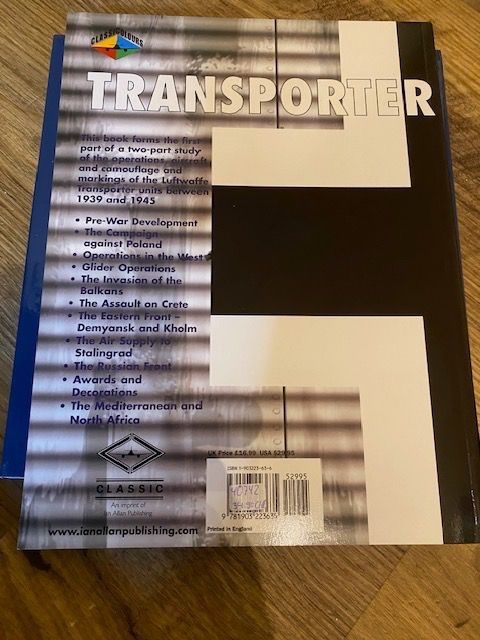 BUCH ENG TRANSPORTER VOL.1 LUFTWAFFE COLOURS (Gebraucht) in MÜHLEDORF/SO für CHF 17.5 – mit ...