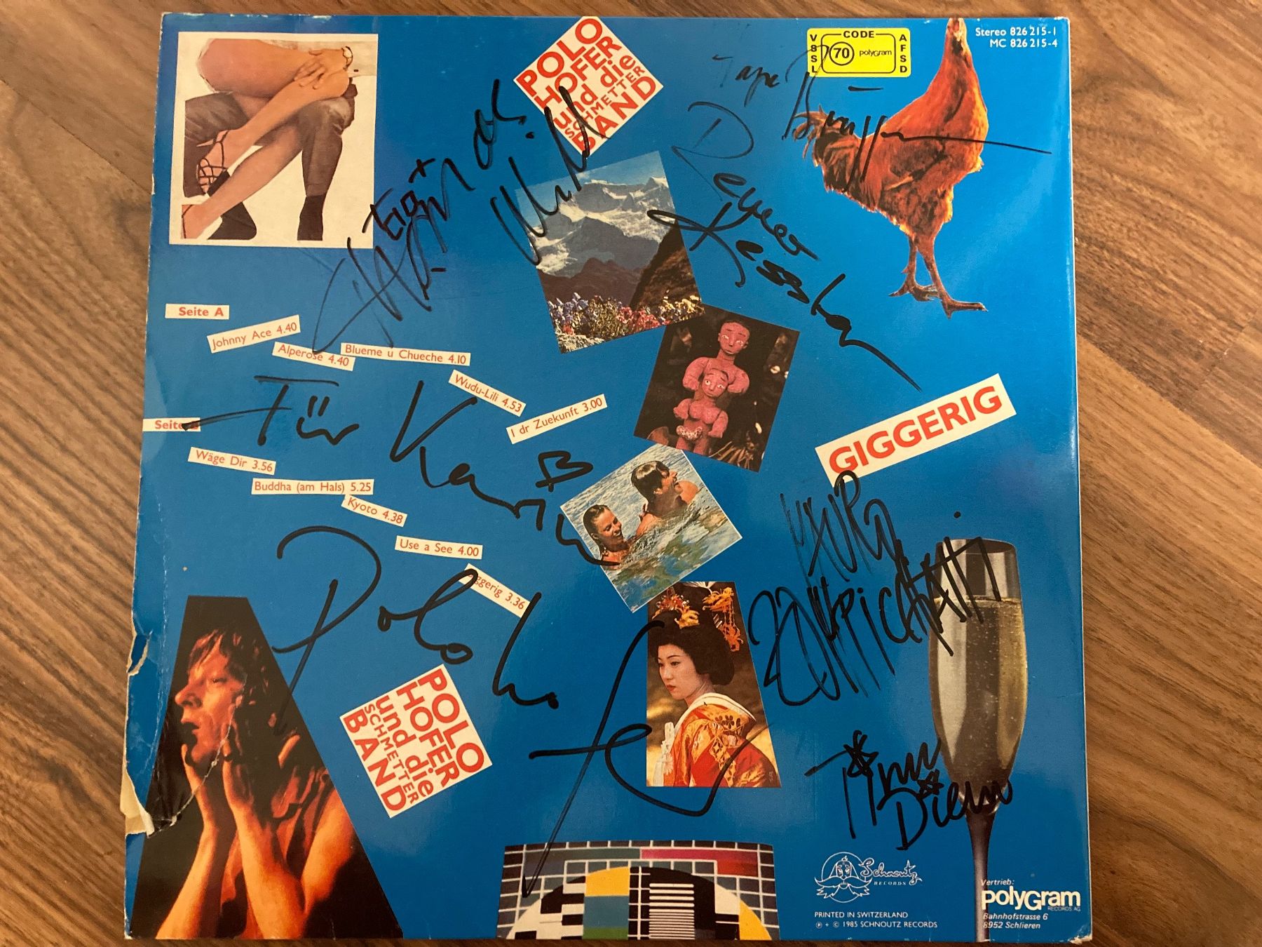 Polo Hofer - Giggerig - signierte LP (Gebraucht) in Zeihen für CHF 48 ...