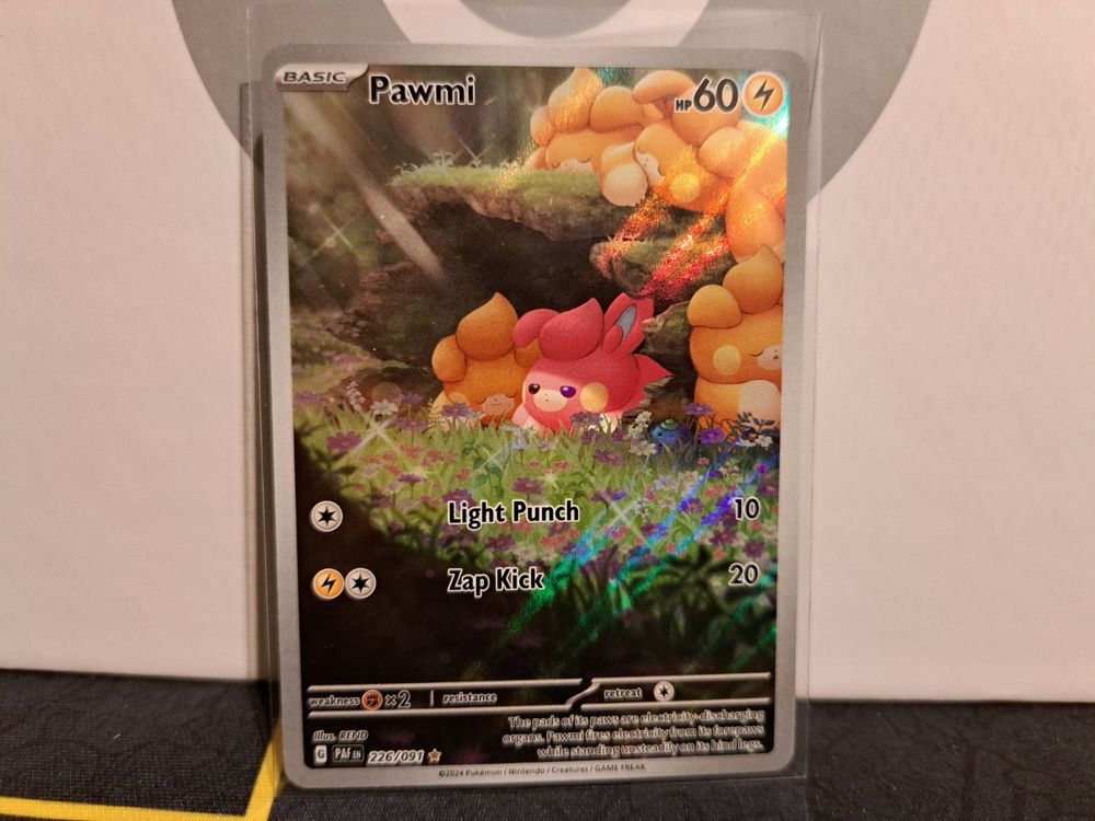 PAWMI SHINY ART RARE PALDEAN FATES POKEMON KARTE (Gebraucht) in ...