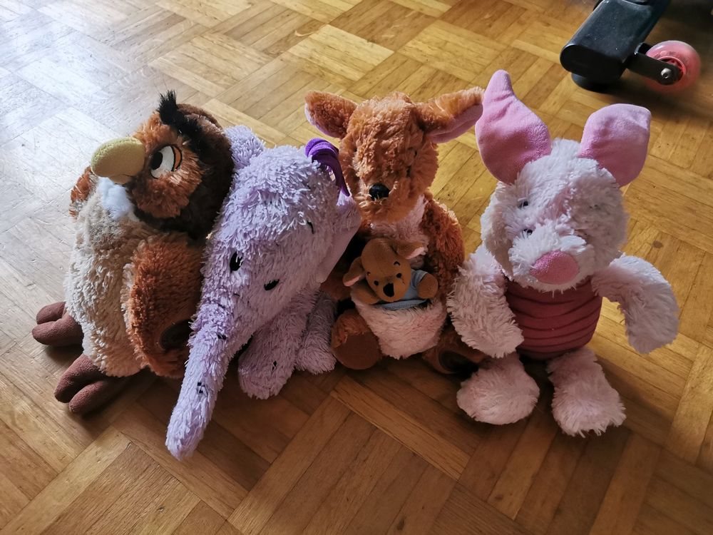 4 Disney-Store Plüschtiere (aus Winnie-the-Pooh) (Gebraucht) in Basel ...