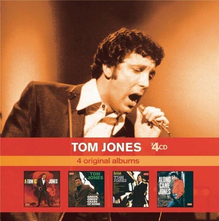 Tom Jones Box: 4 Original Albums auf CD (Gebraucht) in für CHF 2 – mit ...