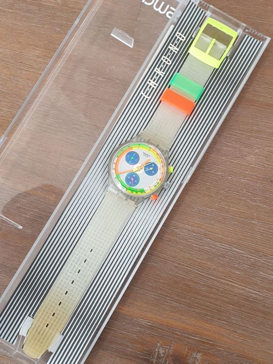 SWATCH CHRONO SCK104 JELLY STAG NEU | Kaufen auf Ricardo