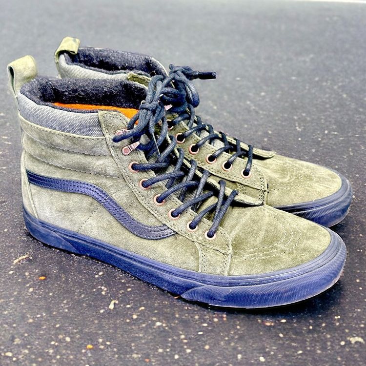 Vans Sk8-Hi MTE Pat Moore Kaki Chaussures de skate en daim (Gebraucht ...