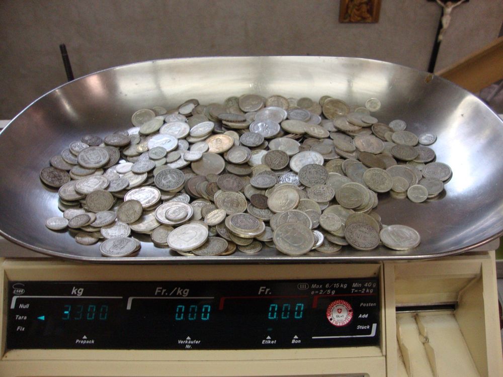 3.3kg Silbergeld 1874-1969 (Gebraucht) in Mollis für CHF 2190 – mit Lieferung auf Ricardo kaufen