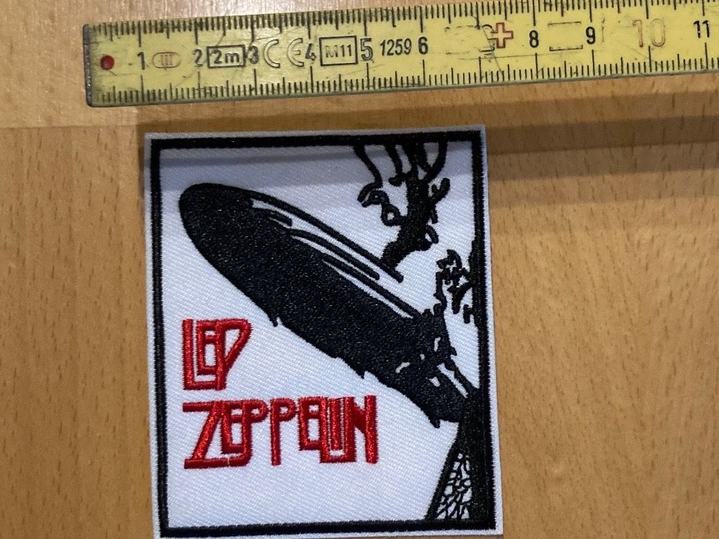 Led Zeppelin Patch Aufnäher Metal Rock Band 8 (Neu (gemäss Beschreibung ...