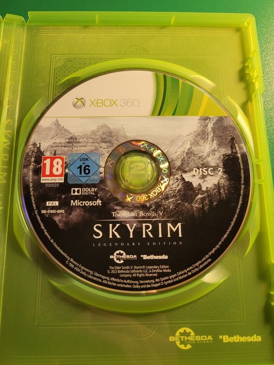 The Elder Scrolls V: Skyrim, Legendary Edition - XBOX 360 (Gebraucht ...