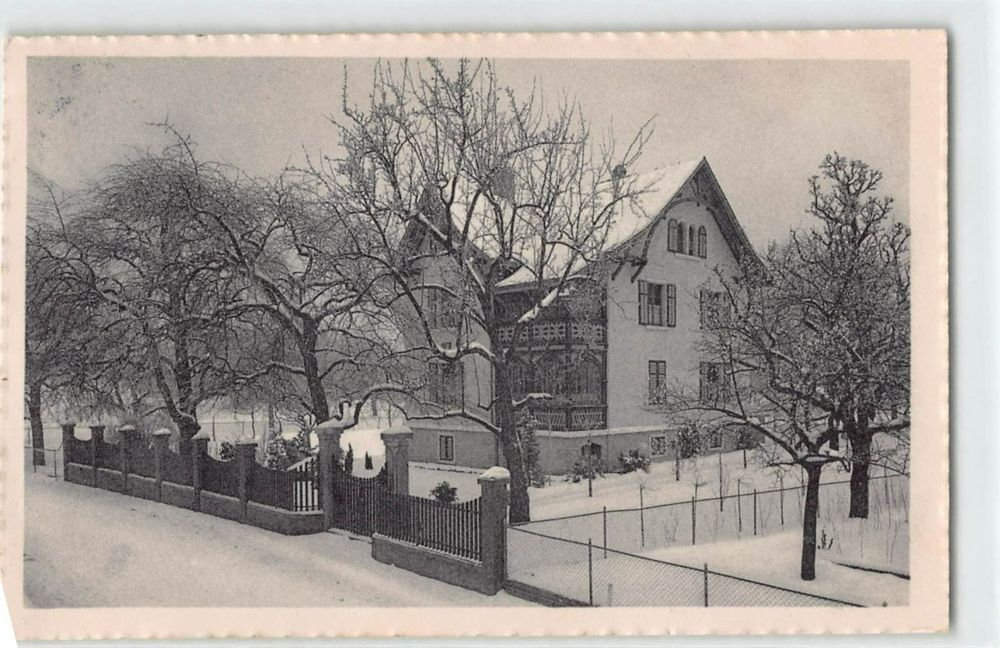 Gruss aus ZÜRICH KILCHBERG - Winterlandschaft alte Karte (Gebraucht) in ...